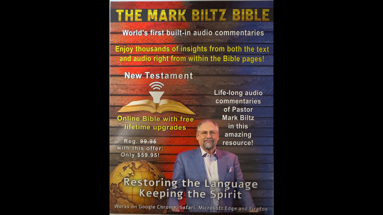 Everything you need to know about the Mark Biltz Bible - YouTube