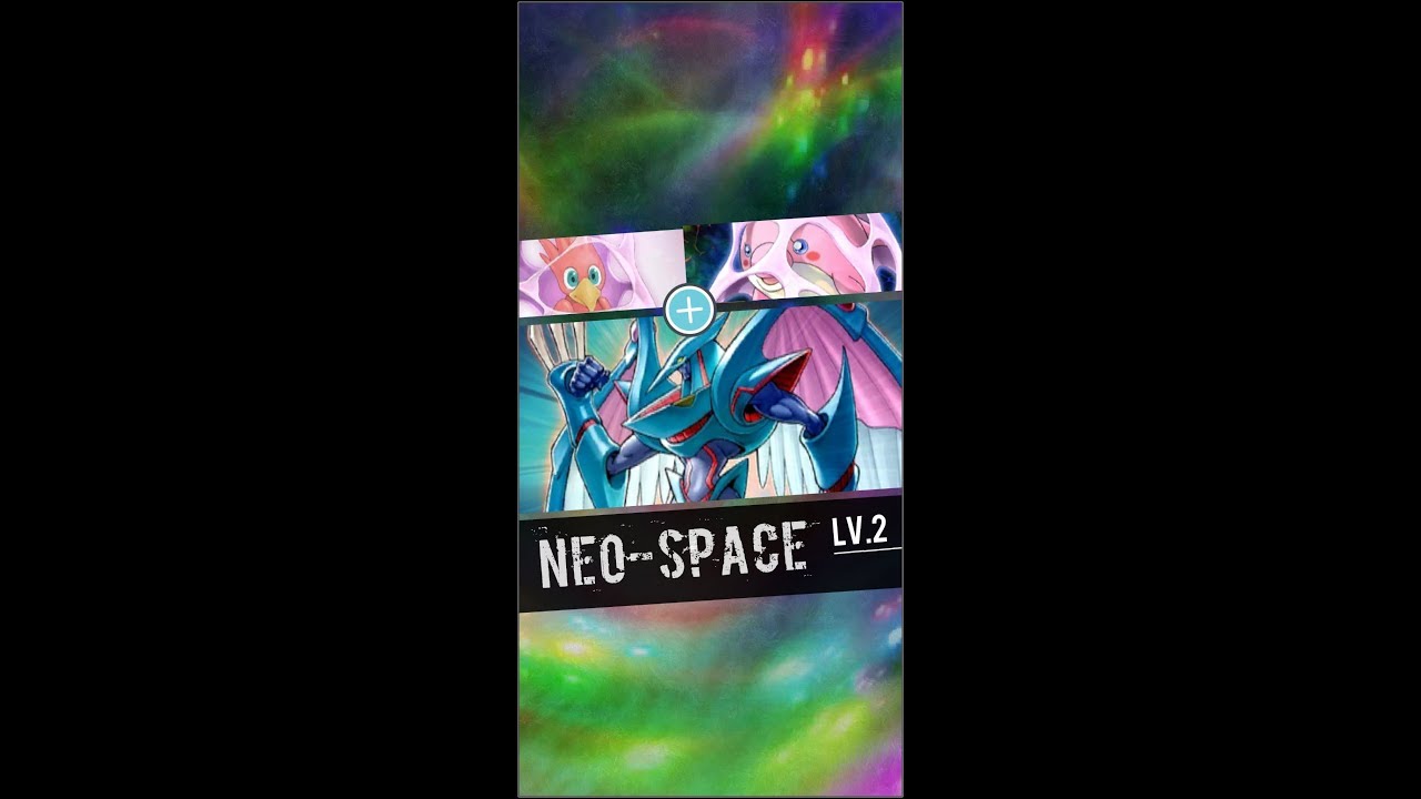 Yugioh Duel Links - My New Neo-Space Deck Lv.2 - YouTube