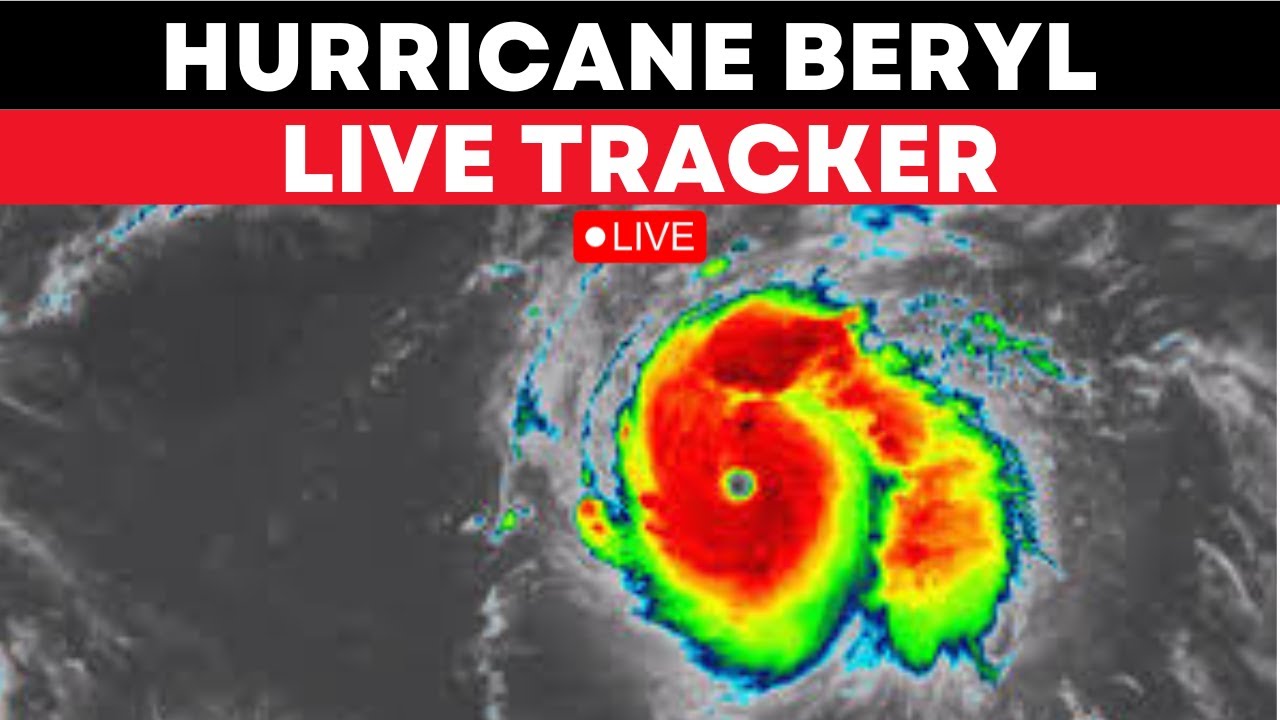 Hurricane Beryl Live Tracker : Hurricane Beryl Roars through the ...