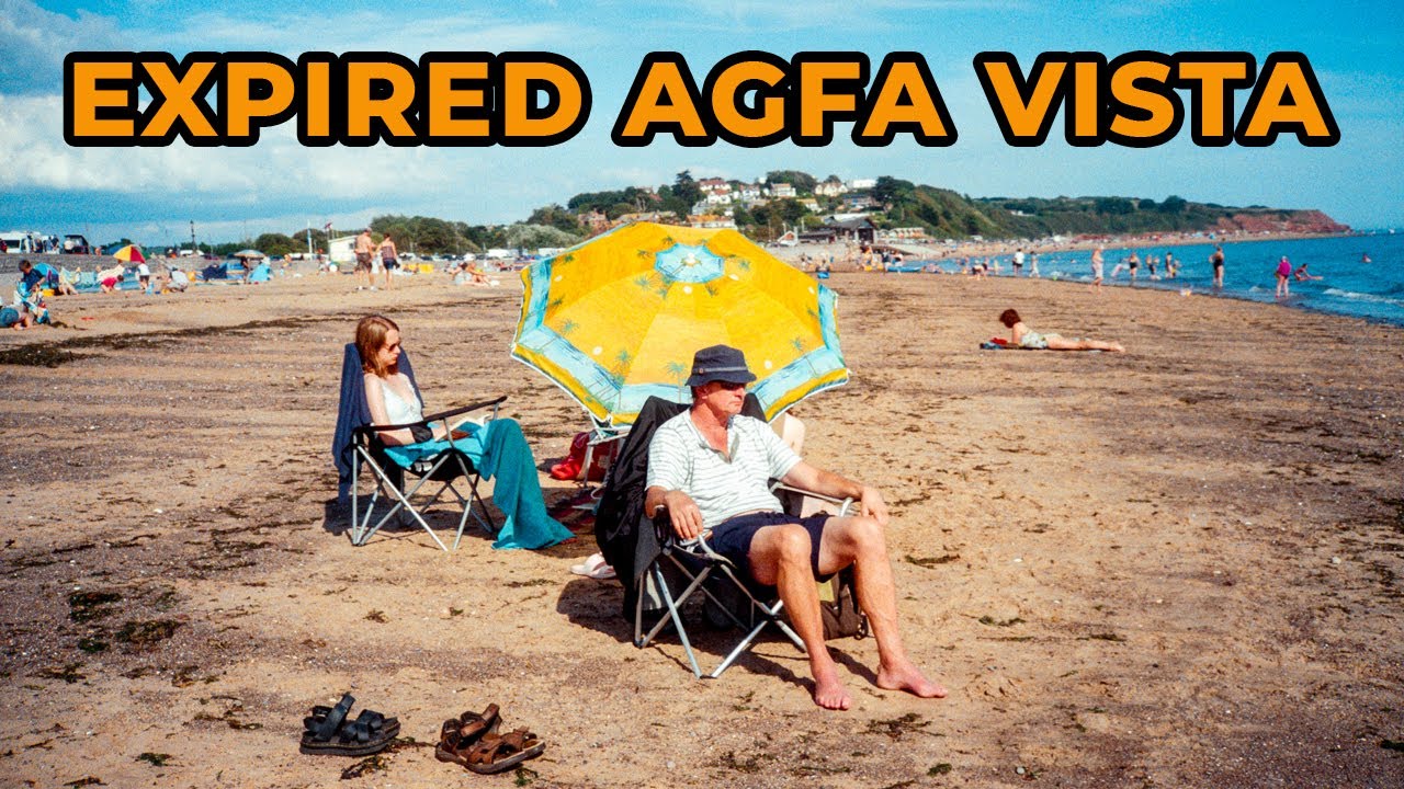Street Photography with EXPIRED FILM On The Beach | Agfa Vista 200 ...