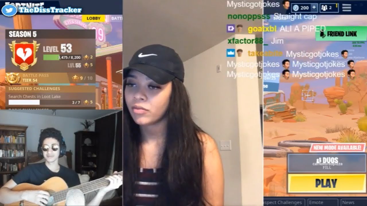 Diss God Calls KENNEDY RAE AND SINGS TO HER LIVE ON STREAM - YouTube