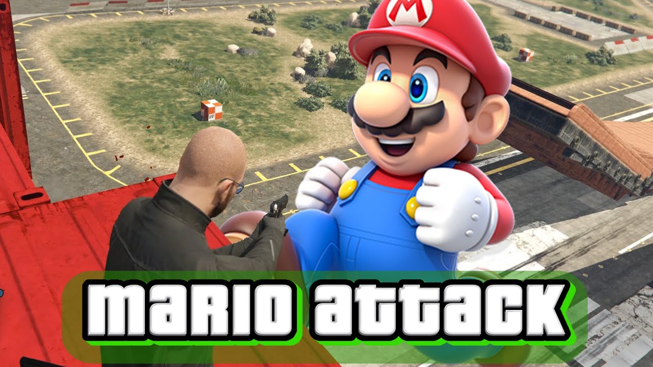 MARIO ATTACK | GTA Online Gameplay - YouTube