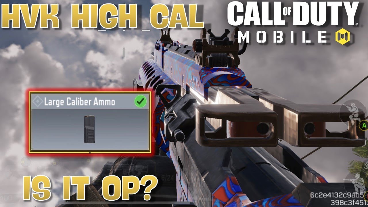 HVK LARGE CALIBER AMMO: COD Mobile Ranked Gameplay! - YouTube