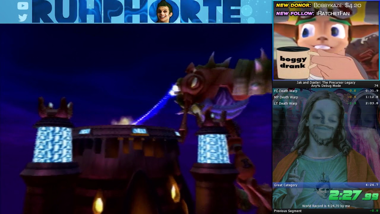 Jak and Daxter - Any% Debug Mode - 4:21 - YouTube