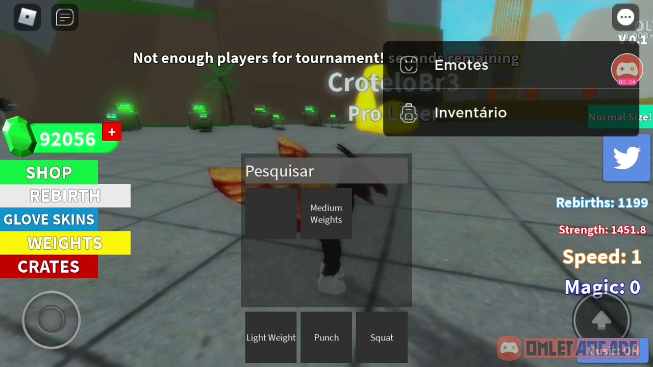 Roblox Ultimate Lifting Simulator 1200 Rebirths - YouTube