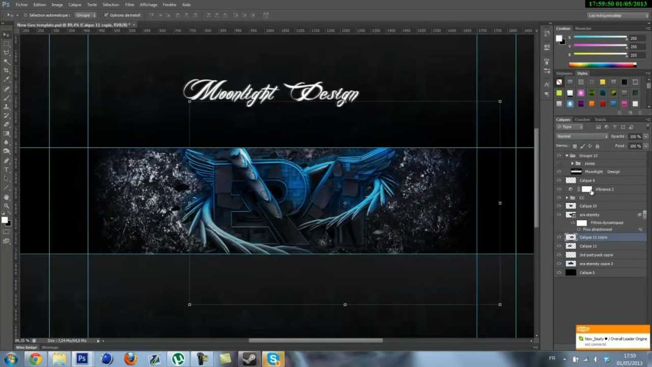 Speed Art #31 | GFX contest for eRa 2 in 1 | Moonlight Design - YouTube