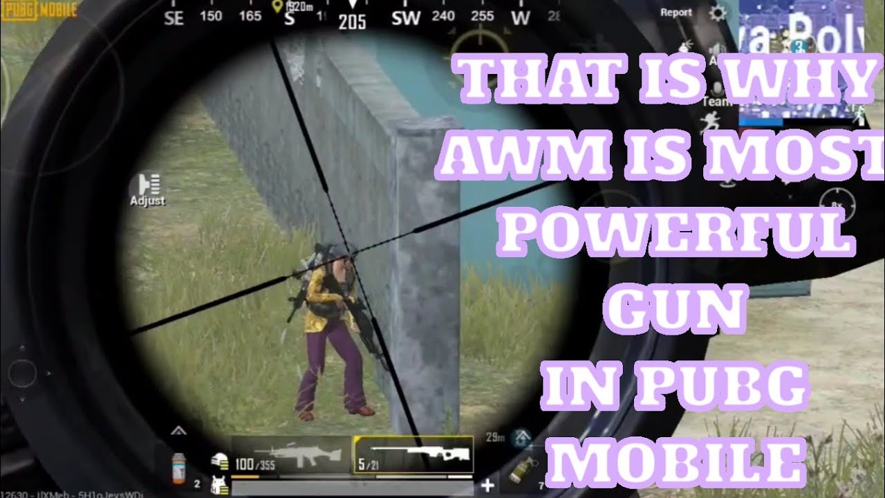 That is why the awm is so power must watch - YouTube
