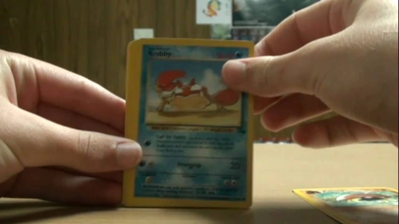 Opening 6 Pokémon Fossil Booster Packs - YouTube