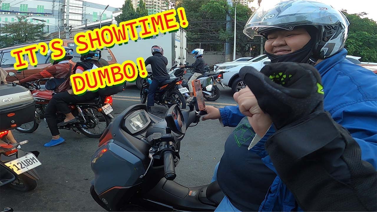 It's Showtime na si Dumbo daily rider din pala | OnatMotovlog | Dumbo ...
