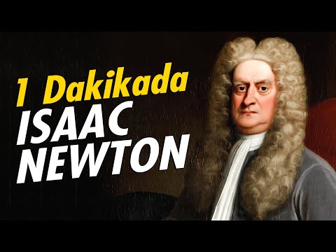 1 dakikada ISAAC NEWTON #bilim #fizik #evren