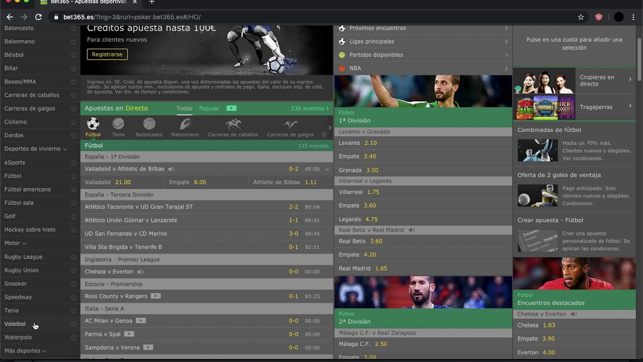 Bet365 Website - YouTube