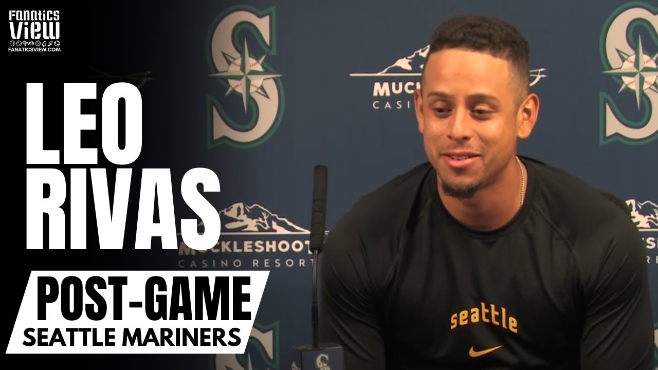 Leo Rivas Discusses Opportunity to Play With Seattle Mariners & Big Hit ...
