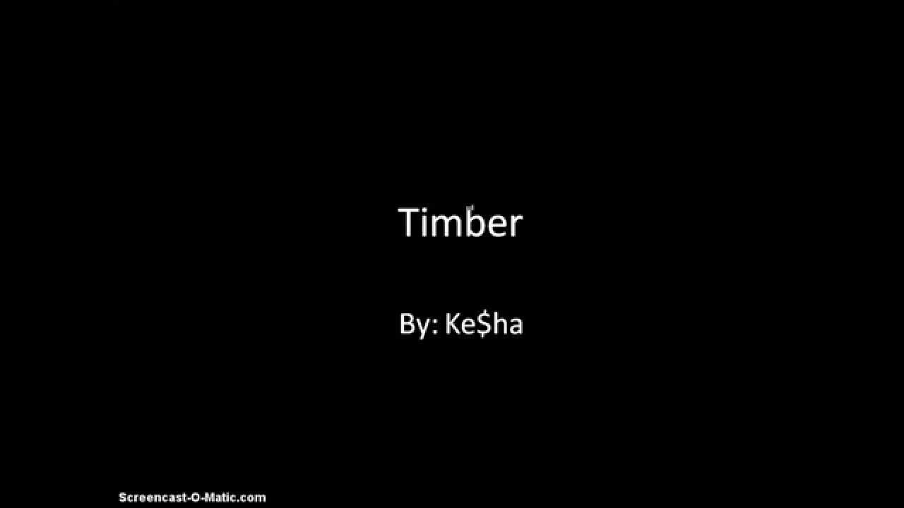 Timber Lyrics Clean - YouTube Music