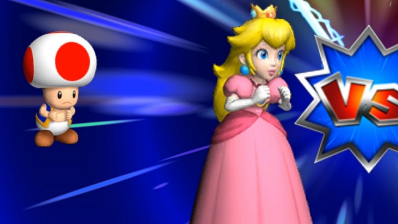 Mario Party 9 - Peach vs Toad - Toad Road - YouTube