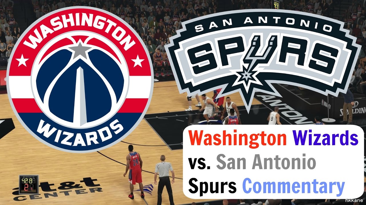 NBA Commentary - Washington Wizards @ San Antonio Spurs, 12-2-16 - YouTube