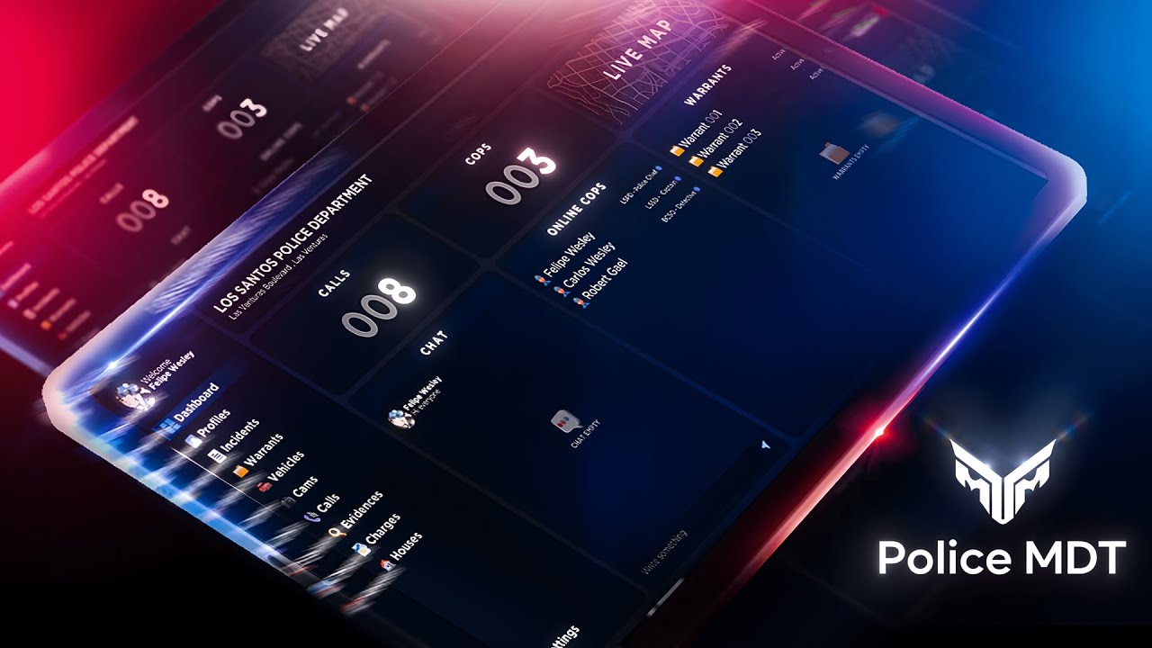 FiveM MDT | https://discord.gg/zA5PP4XN6h - YouTube