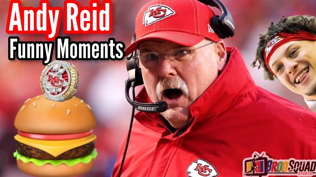 Andy Reid Funny Moments - YouTube