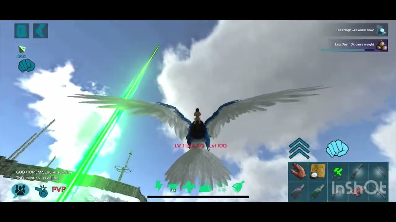 PVP - ARK MOBILE |DAY 1| SRV ICEBERG| - YouTube