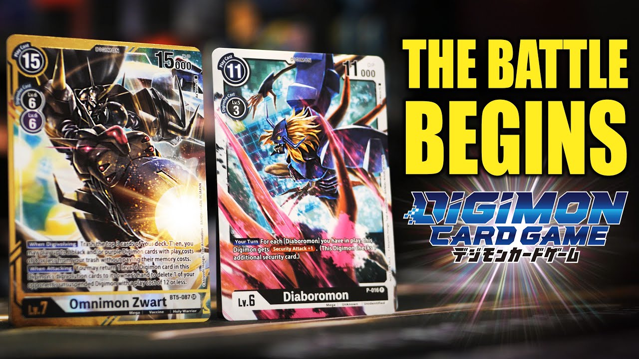 How to Play the DIGIMON TCG! Featuring RUGGLES! - YouTube