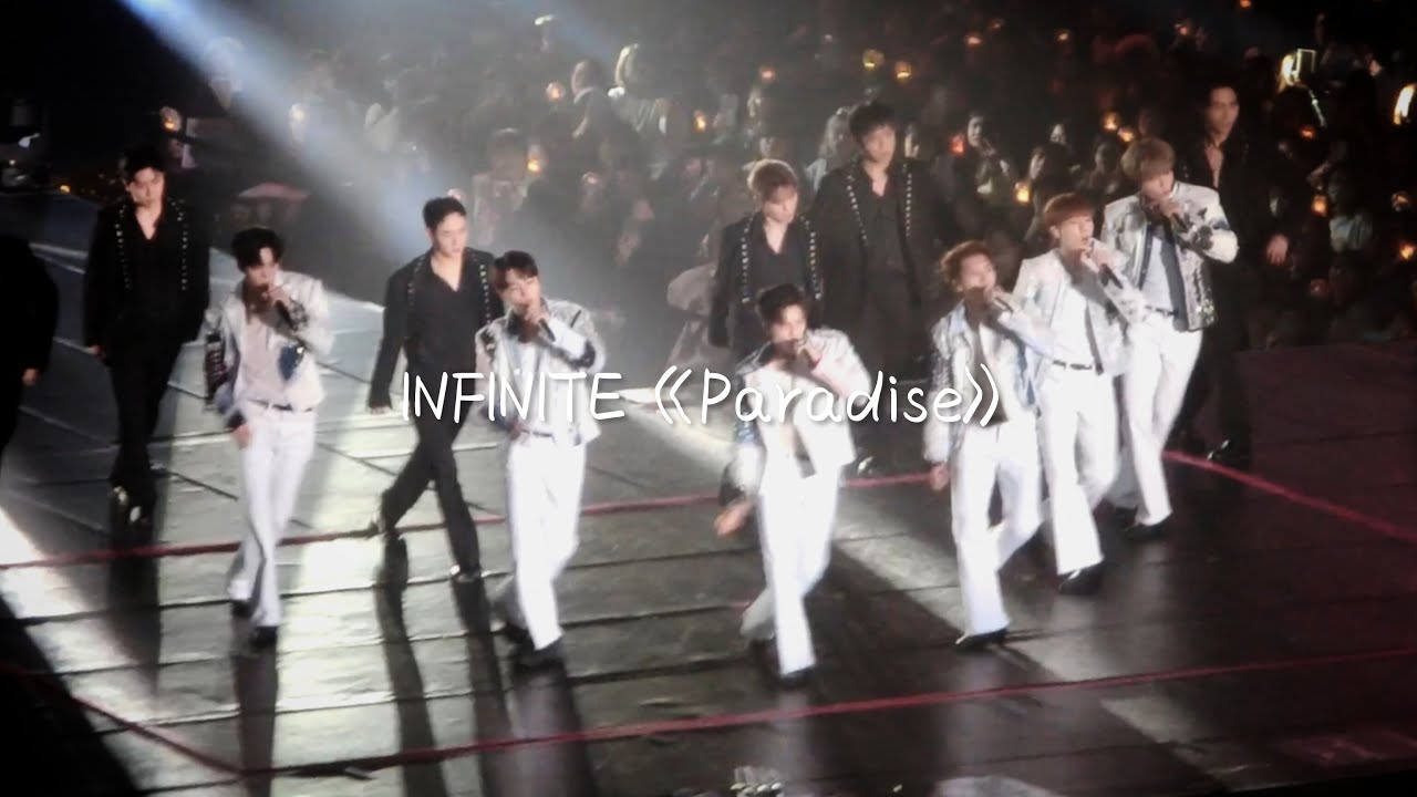 INFINITE 인피니트 《Paradise》INFINITE 15th Anniversary concert LIMITED ...