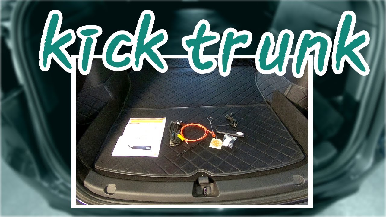 Let's KICK MY TESLA! Hansshow Rear Kick Sensor Install on 2020 Tesla ...