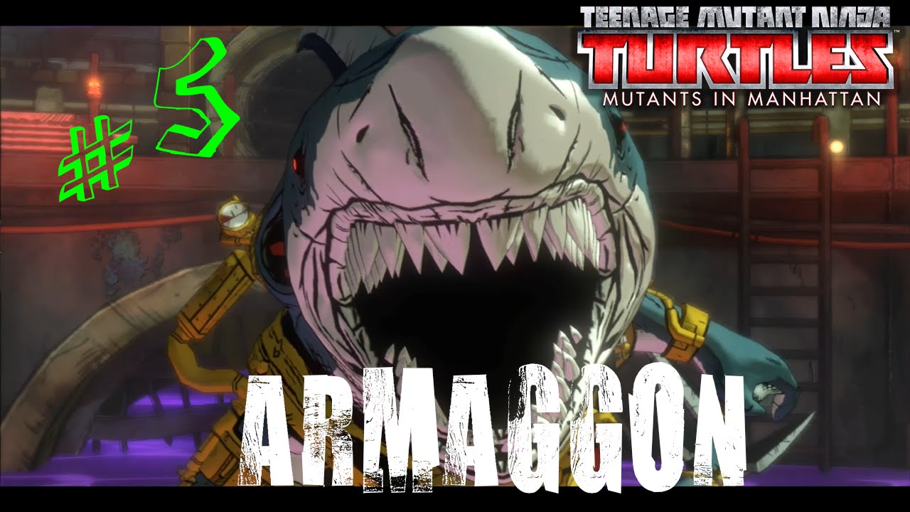 Armaggon Boss Fight - Teenage Mutant Ninja Turtles - Mutants in ...