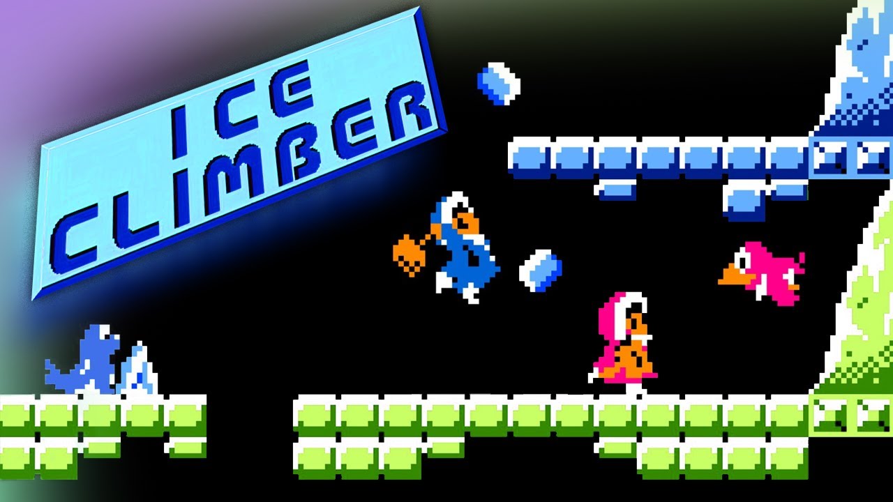 Así Es El Mundo De Ice Climber ! Juego Retro NES Arcade - YouTube