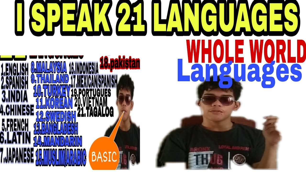 speaking 21 languages with english subtitle||philippines - YouTube