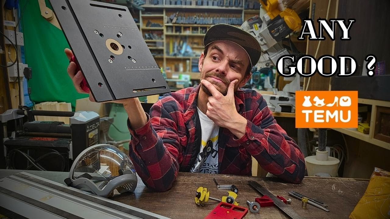 Woodworking Tools From TEMU - Any Good ?? - YouTube