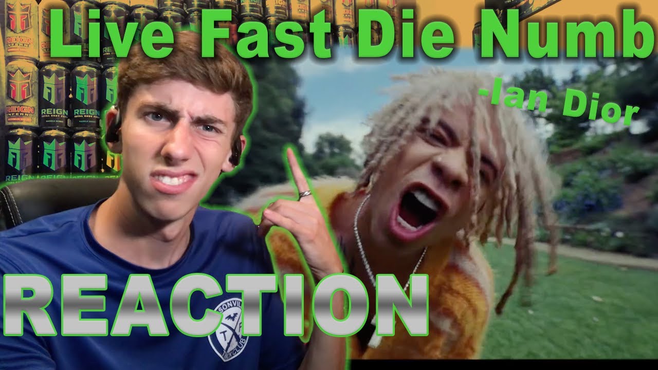 A Heartfelt Song!! Live Fast Die Numb by Ian Dior REACTION! - YouTube