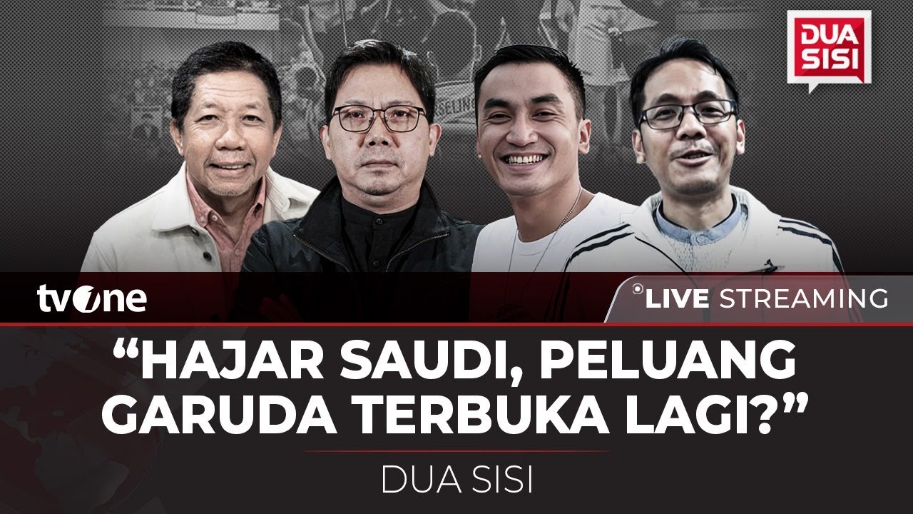 [LIVE] "Hajar Saudi, Peluang Garuda Terbuka Lagi?" | Dua Sisi tvOne - YouTube