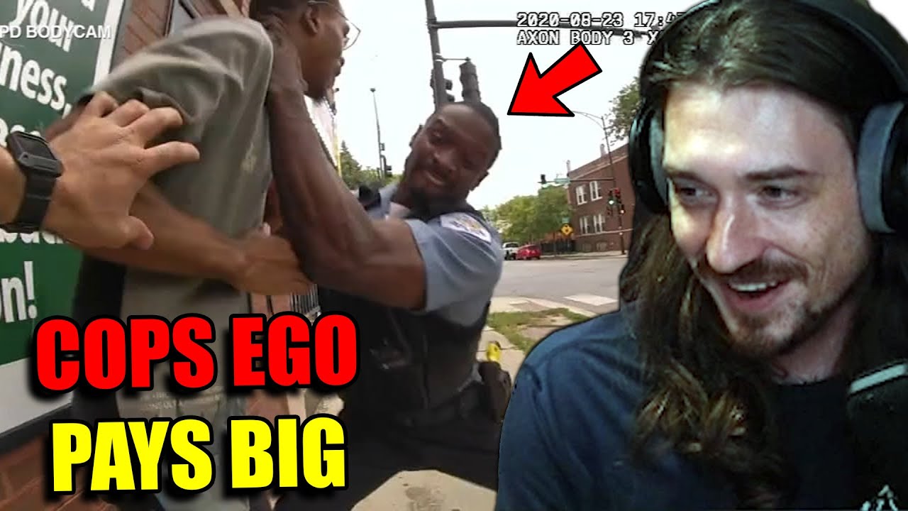 Gives Cop "Dirty Look" Get Beat Up - YouTube