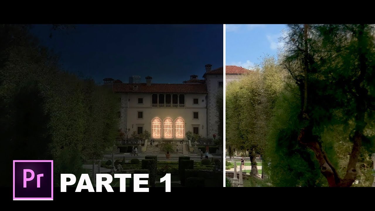 Tutorial Convertir Día en Noche estrellada - Efecto Day for Night (parte 1) - YouTube