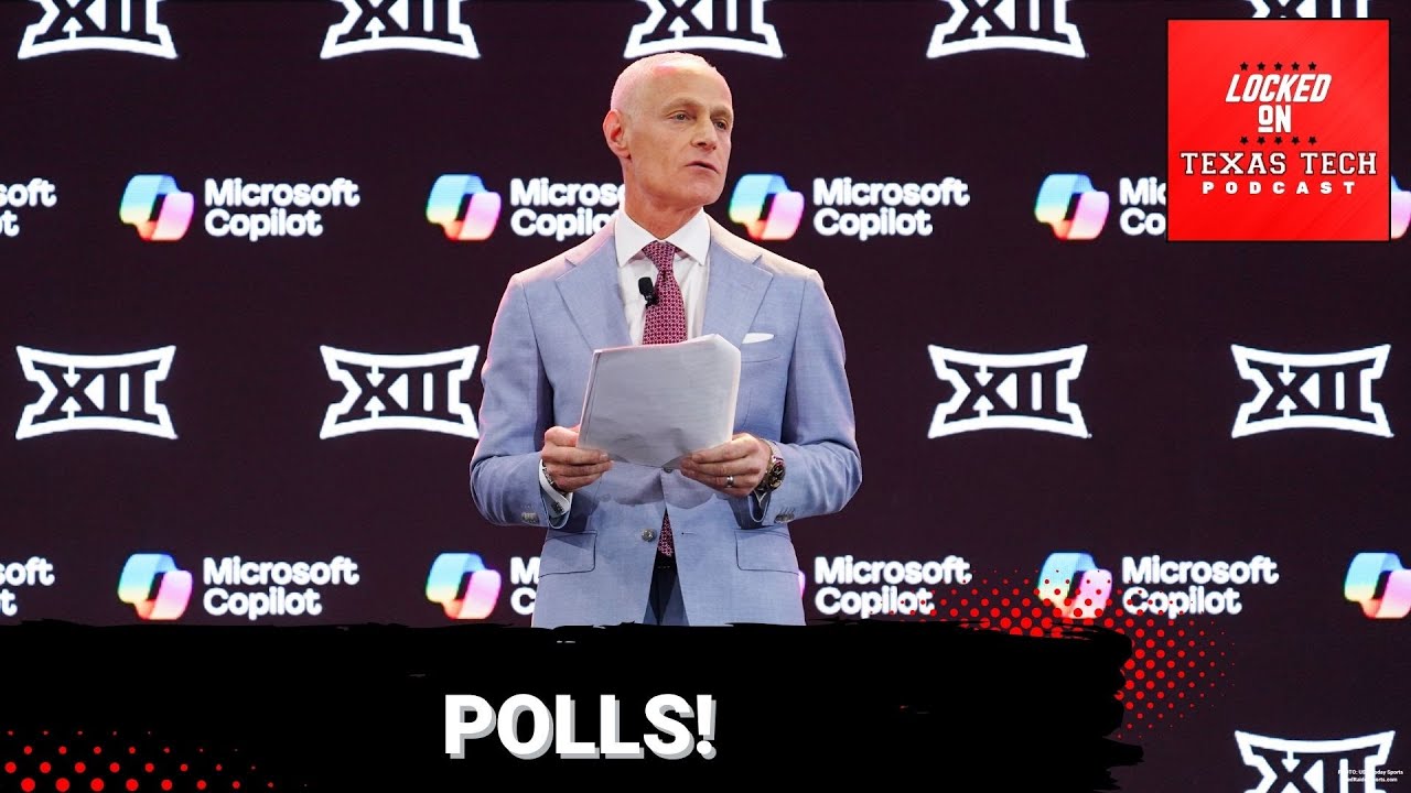 BIG 12 SQUAD - What Preseason Polls say about the Texas Tech Red Raiders - YouTube