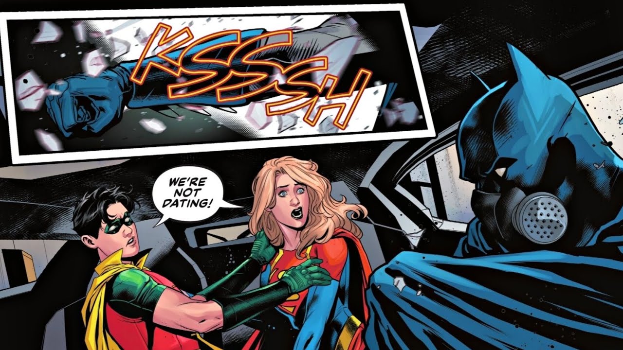 Batman Caught Robin & Supergirl In An Awkward Moment - YouTube