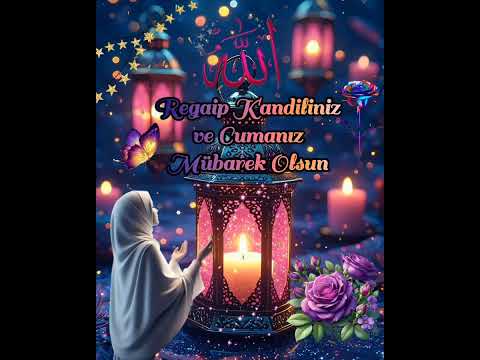 REGAİP KANDİLİ MESAJLARI 2025🌹CUMA MESAJLARI🌹RESİMLİ🌹DUALI🌹YENİ🌹SESLİ🌹#cumamesajları #regaipkandili
