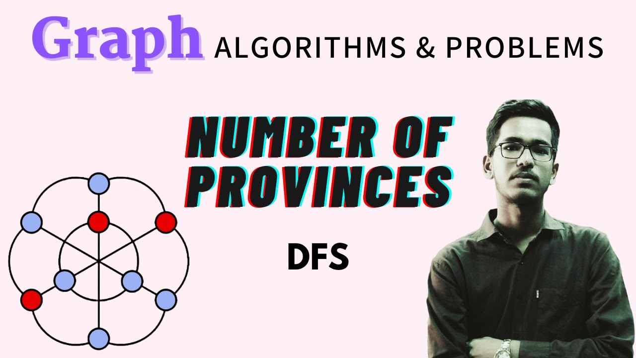 Number Of Provinces Dfs Connected Components Youtube