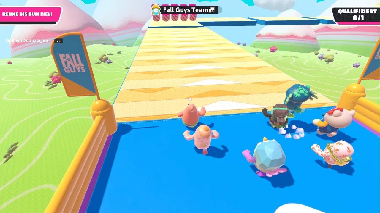 Fall Guys Square Up win rank 46 freigeschaltet - YouTube