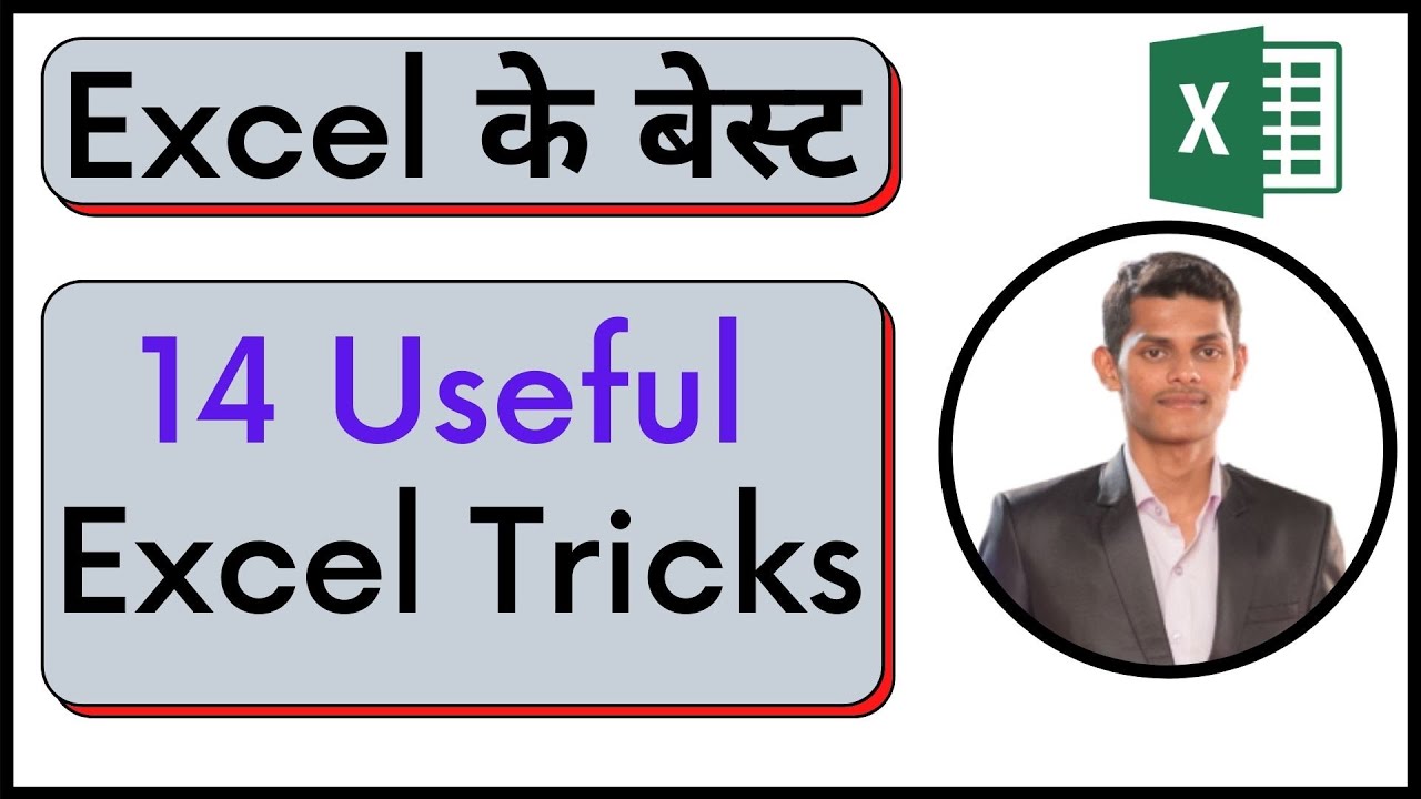 14 Useful excel tricks,Tips, Hacks which you must know |2021 - YouTube