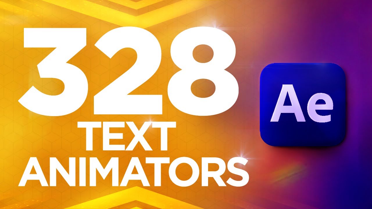 328 Text Animators in After Effects - Showcase - “Happy New Year” Used ...