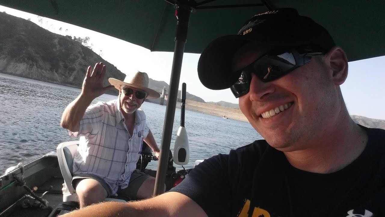 Tohatsu 9.8hp 4 stroke on 12 ft Valco Alum... Irvine Lake - YouTube