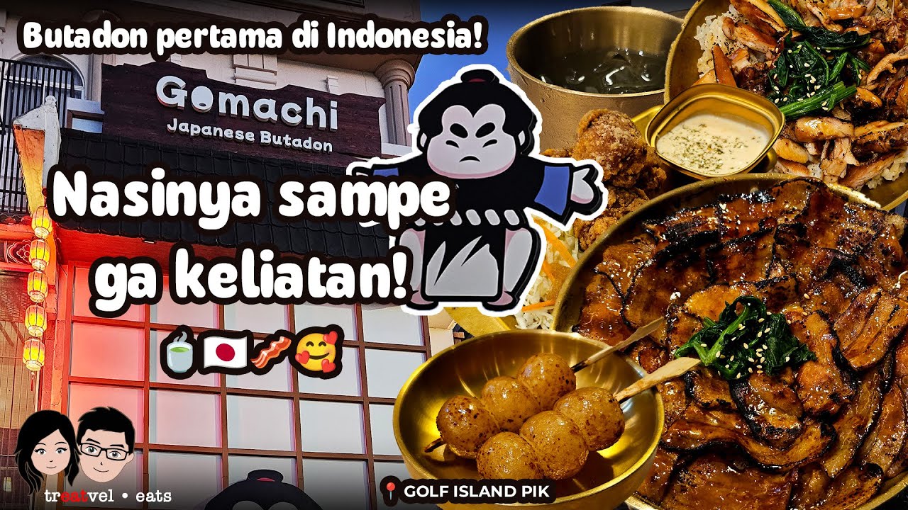 Gomachi Butadon PIK • Susah cari nasinya, ketutupan daging?! - YouTube