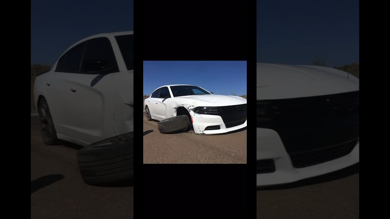 It wasn’t supposed to go like this😳#crash #dodge #cars #crash #drift # ...