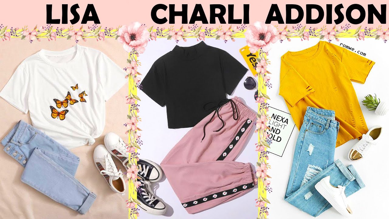 LISA CHARLI or ADDISON 💋 Trending Fashion - YouTube