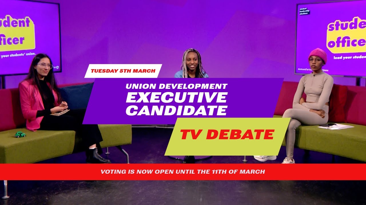 DSU Elections: Union Development Executive Candidates' Debate - YouTube