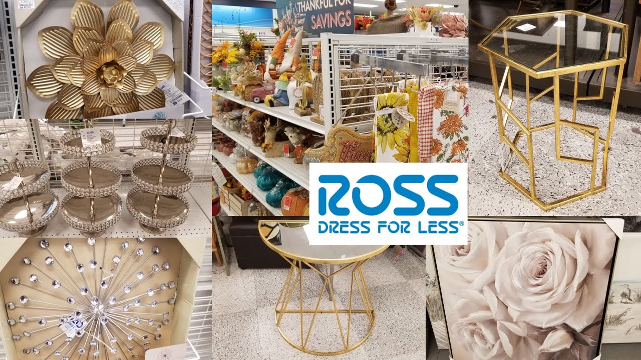 NEW STUFF at ROSS | FALL 2022 Glam home decor finds! WALK THRU SHOP ...
