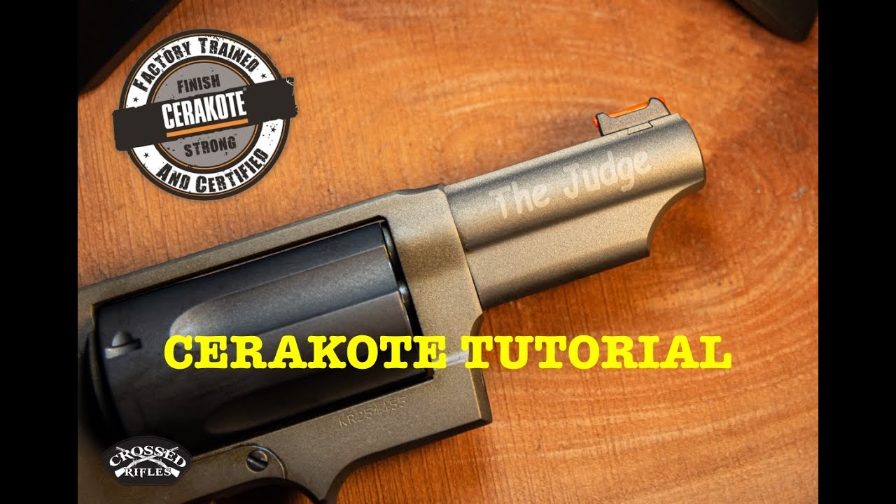 Cerakote tutorial Bronze Judge - YouTube
