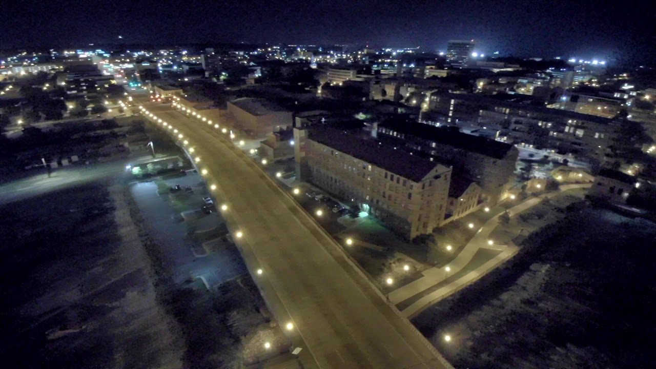 Drone Night Flight Local flying - YouTube