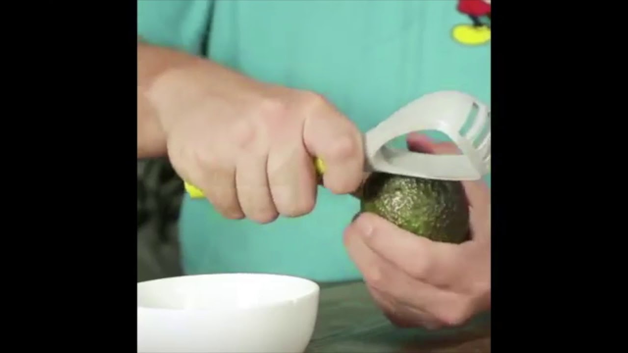 The Ultimate Avocado Tool - Masher, Peeler & Slicer - YouTube