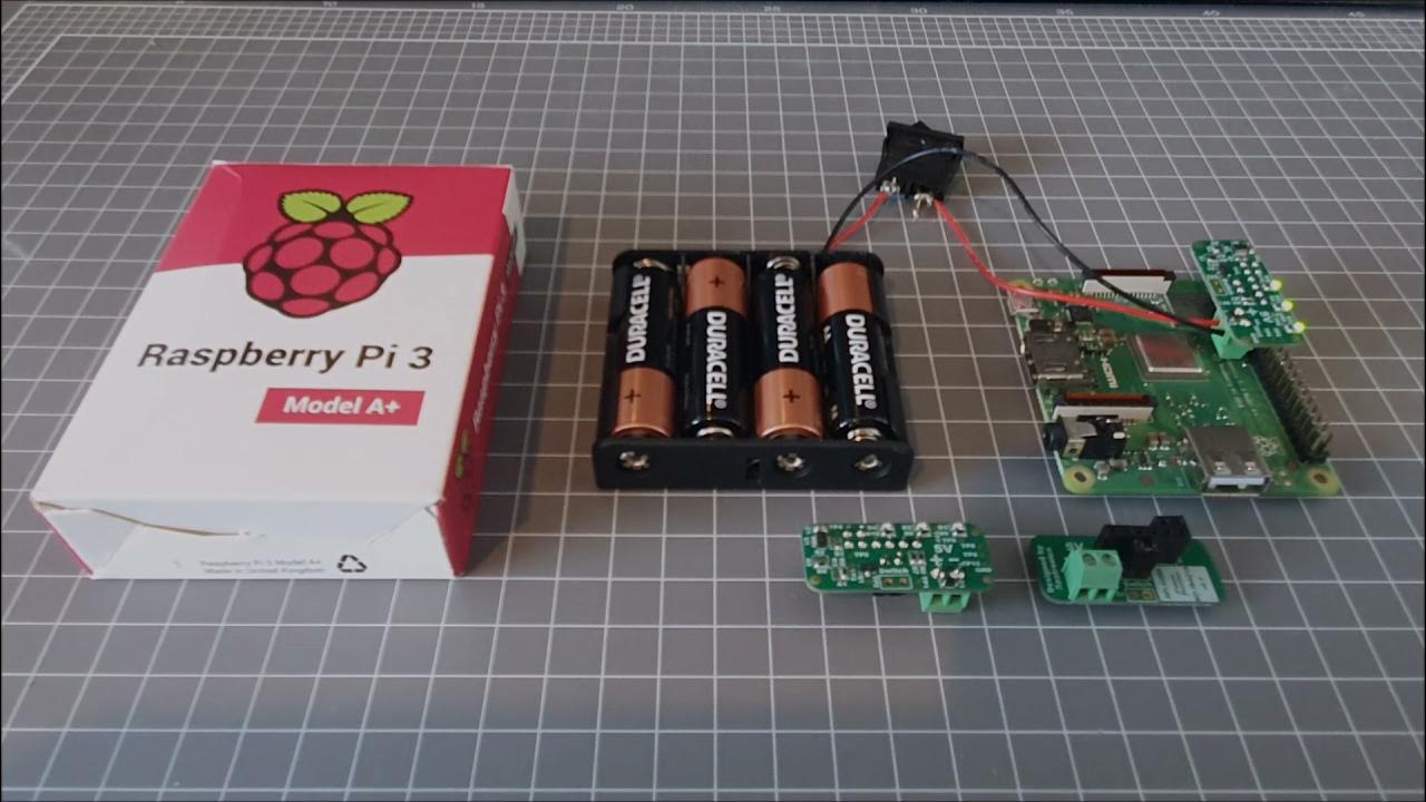 AA Battery Powered Raspberry Pi with Voltage and Current Readings - YouTube